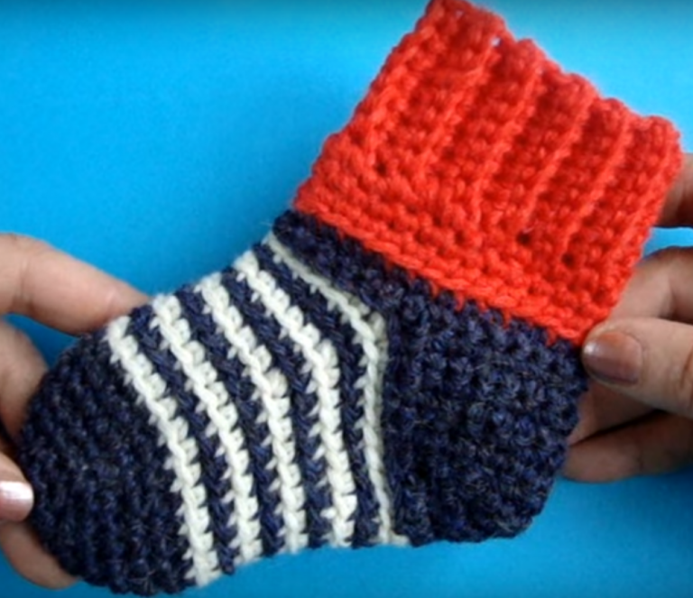 Crochet Socks Video Tutorial - Crochet Ideas