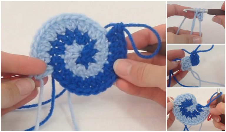 Two Color Spiral Tutorial - Crochet Ideas
