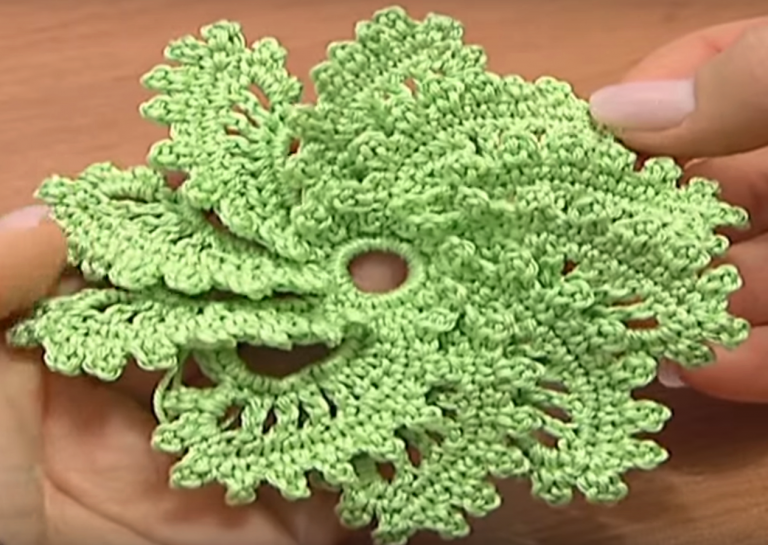 Spiral Flower With 10 Petals - Crochet Ideas
