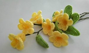 How To Make Trumpet Crochet flower - Crochet Ideas
