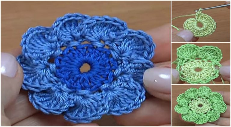 Little Flower Video Tutorial - Crochet Ideas