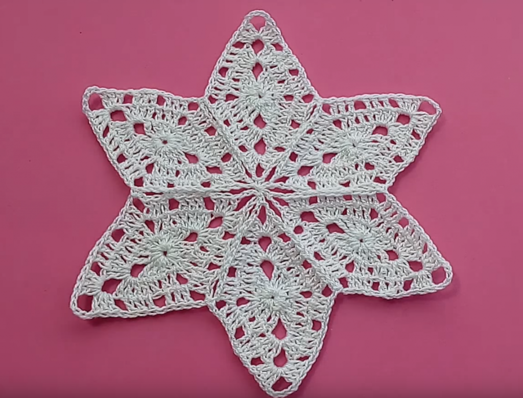 Star Rug Video Tutorial - Crochet Ideas