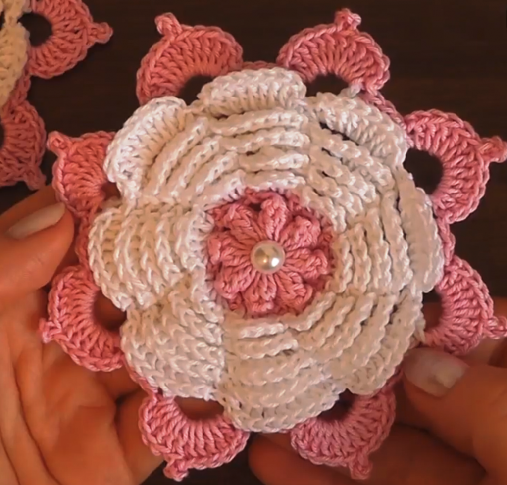 Crochet Very Easy Flower Tutorial - Crochet Ideas
