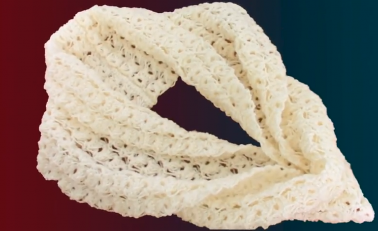 Crochet Peruvian Stitch Infinity Scarf - Crochet Ideas