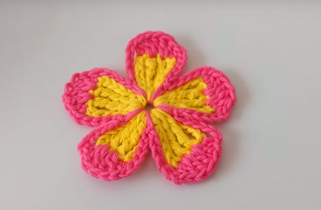 Easy And Fast Flower Tutorial - Crochet Ideas