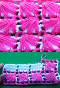Chicken Leg Stitch For Blankets - Crochet Ideas