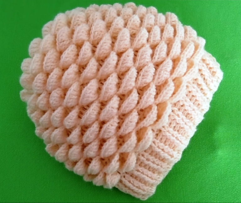 3 D Crochet Hat Video Tutorial - Crochet Ideas
