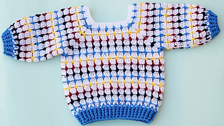 Fast And Easy Jersey For Babies - Crochet Ideas