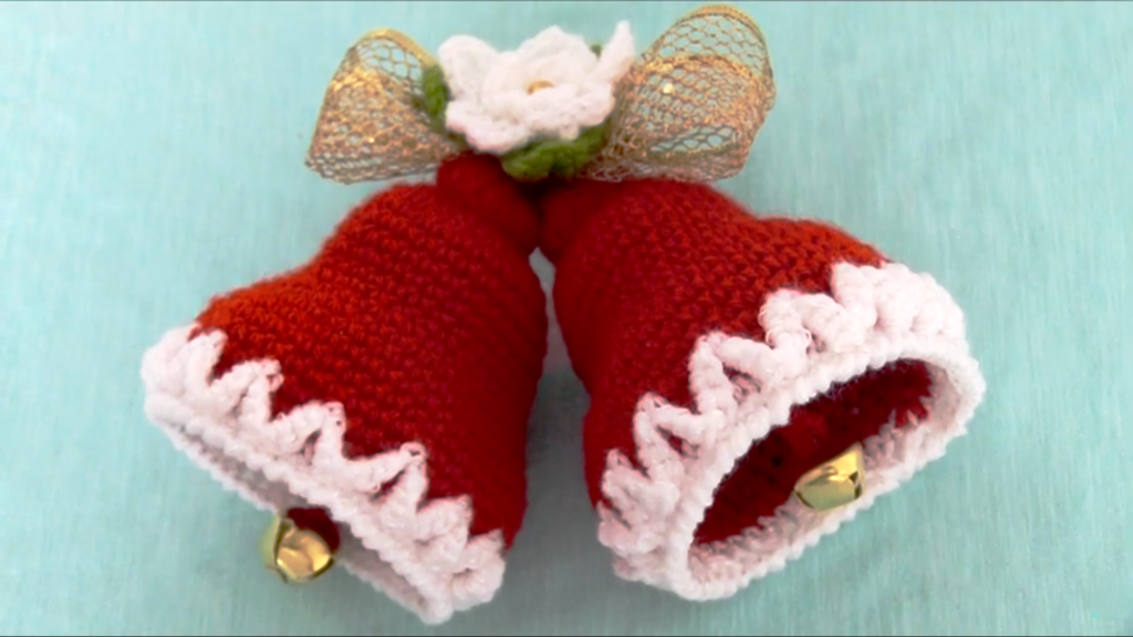 How To Crochet Christmas Bells - Crochet Ideas