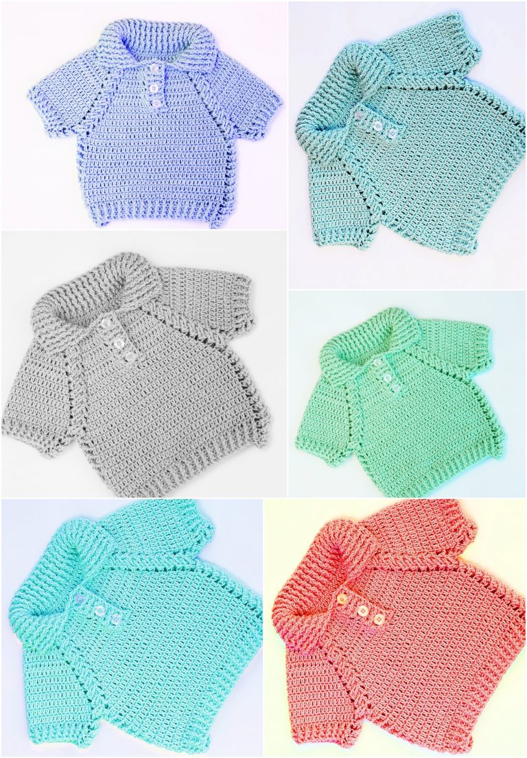 Crochet Fast And Easy Baby Jersey - Crochet Ideas