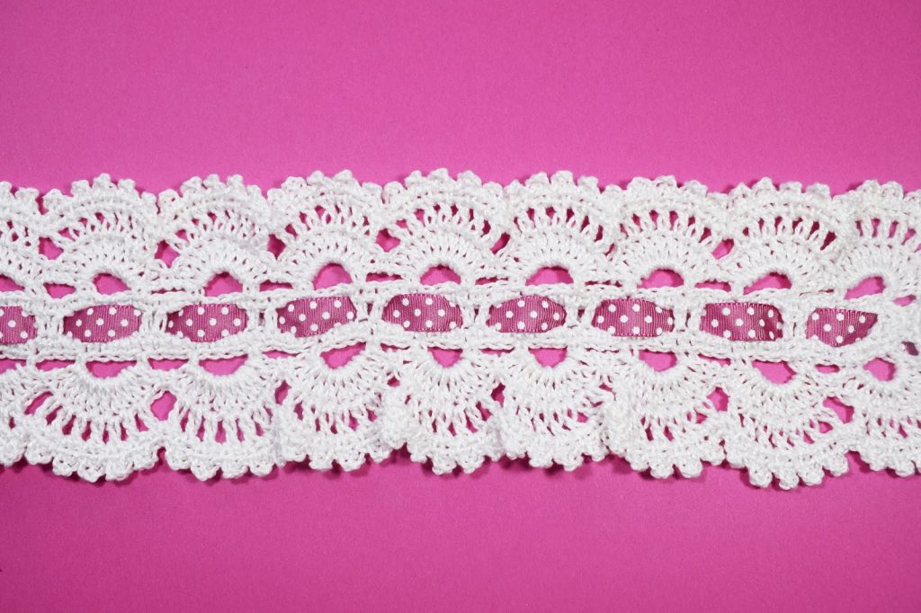 Crochet Headband With Ribbon - Crochet Ideas