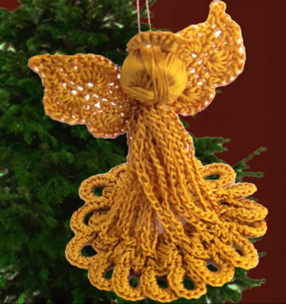 How To Crochet Angels For Christmas Decoration - Crochet Ideas