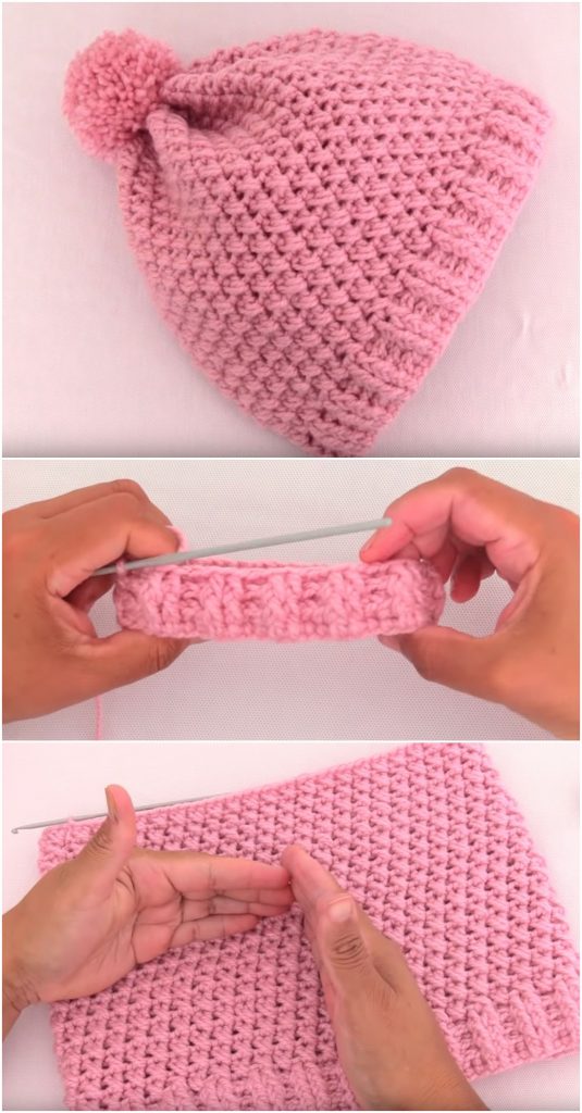 Crochet Cross Stitch Hat For Beginners - Crochet Ideas