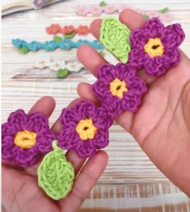 How To Crochet Flower Chain - Crochet Ideas