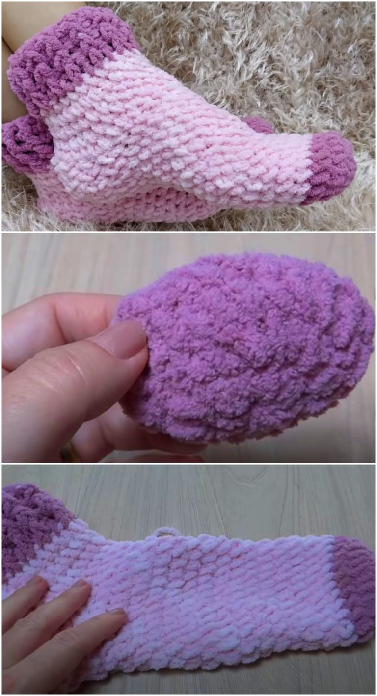 Crochet Easy Slippers For Adults - Crochet Ideas