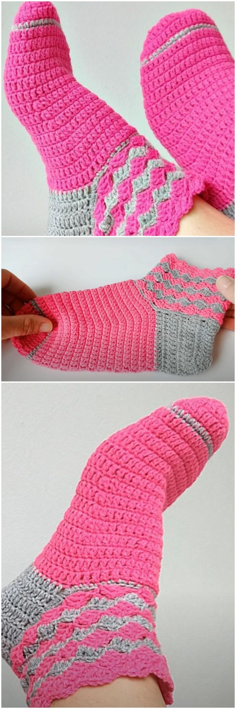 How To Crochet Fast And Comfortable Socks - Crochet Ideas