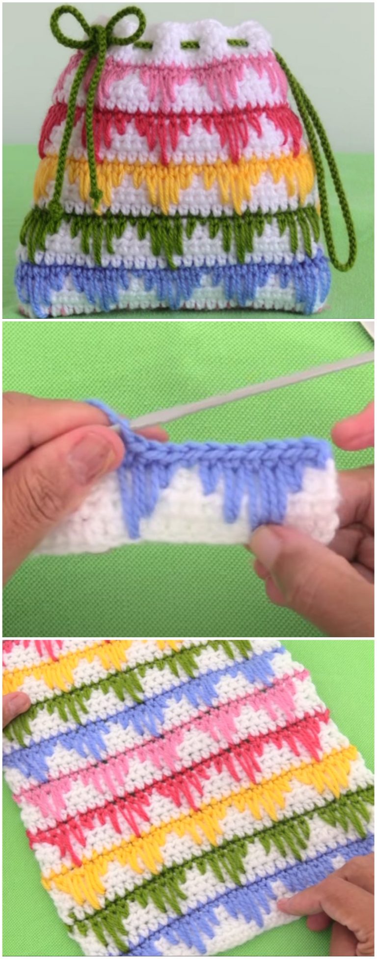 Crochet Lovely Tiny Purse Bag - Crochet Ideas
