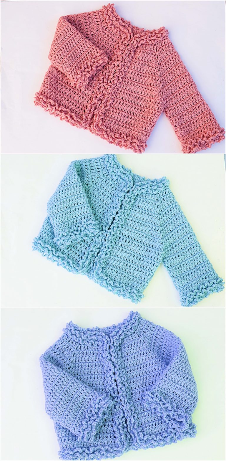 Crochet Fast And Easy Jacket In All Sizes - Crochet Ideas