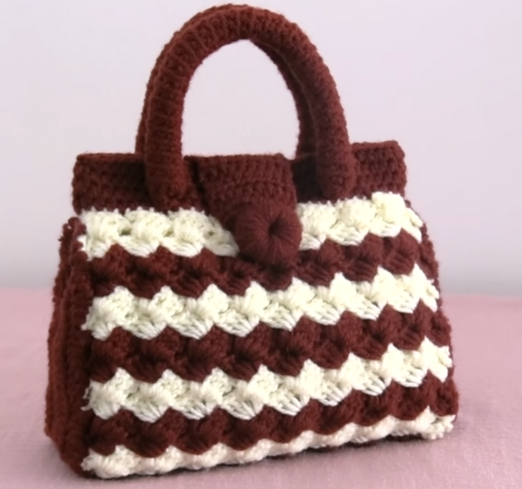Crochet Small And Simple Handbag - Crochet Ideas