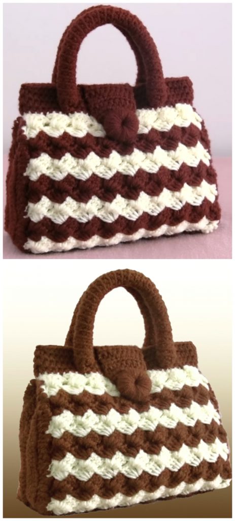 Crochet Small And Simple Handbag - Crochet Ideas