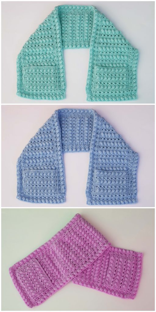 Crochet Scarf With Pockets - Crochet Ideas