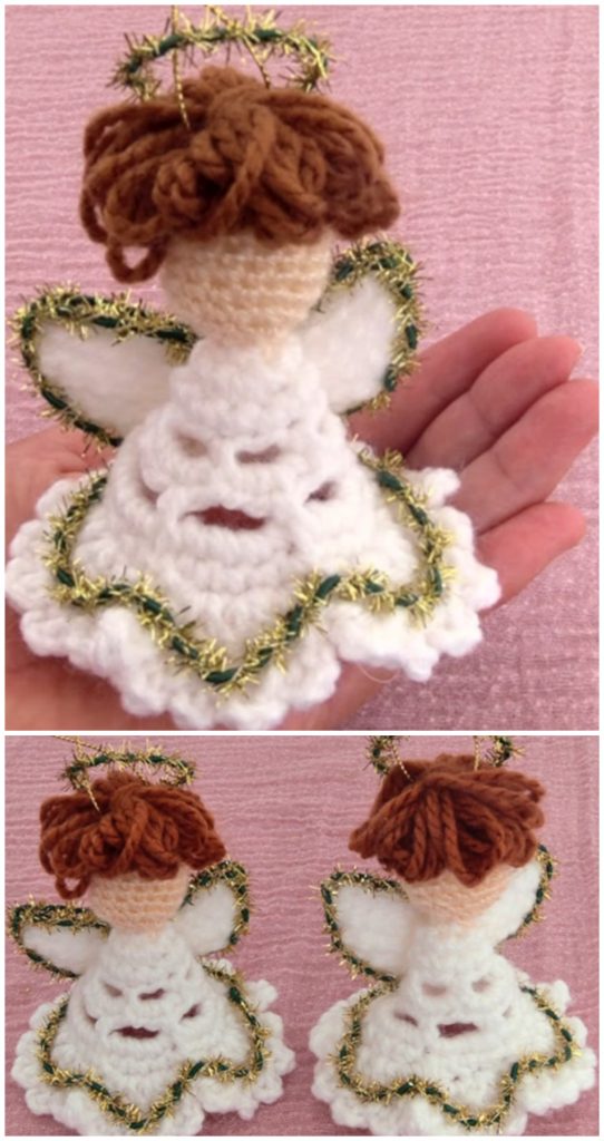 How To Crochet Christmas Angels - Crochet Ideas