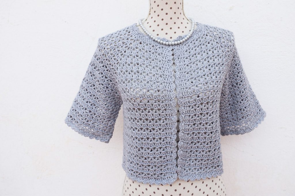 Crochet Fast And Easy Bolero For Women - Crochet Ideas