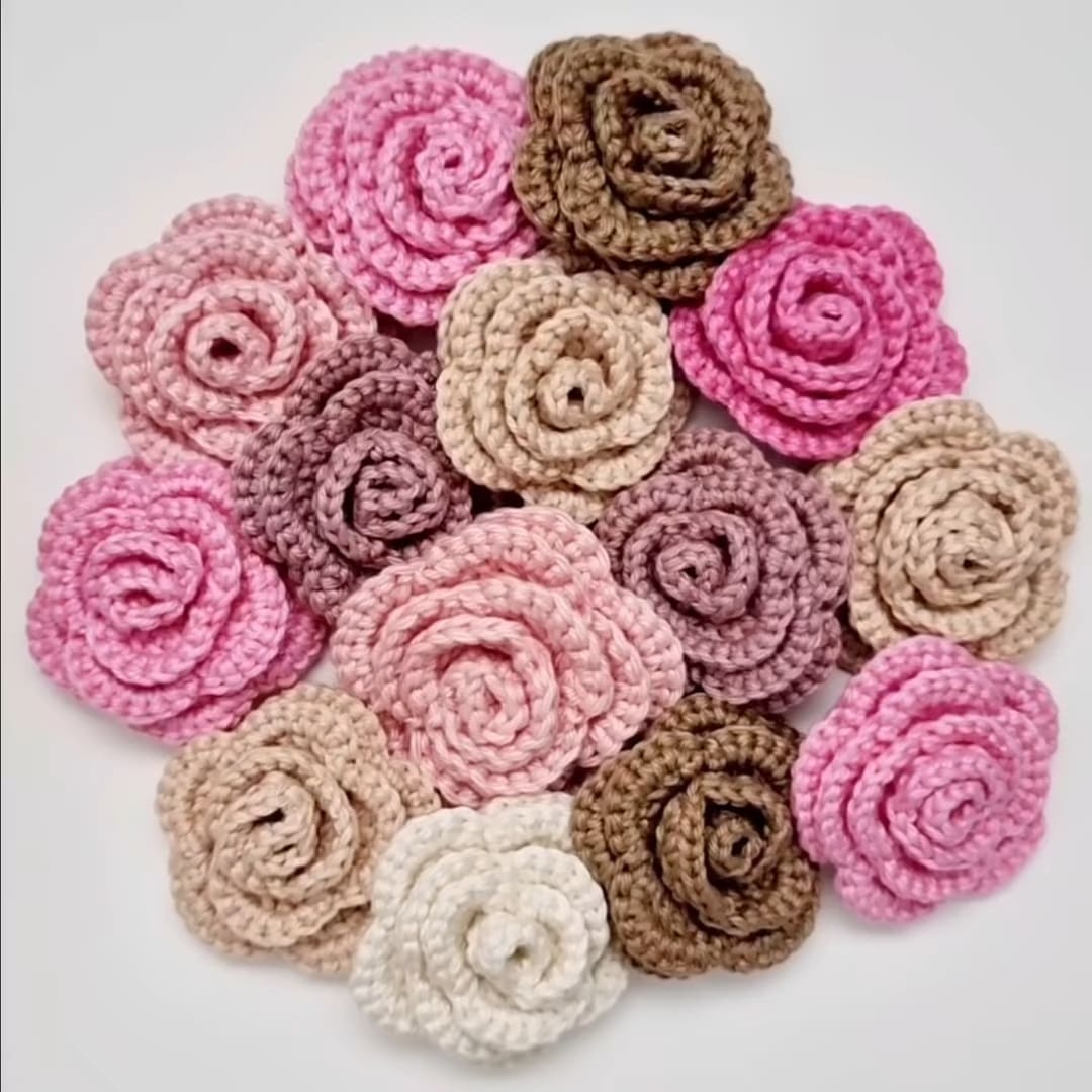 Crochet Amazing Rose Flower - Crochet Ideas